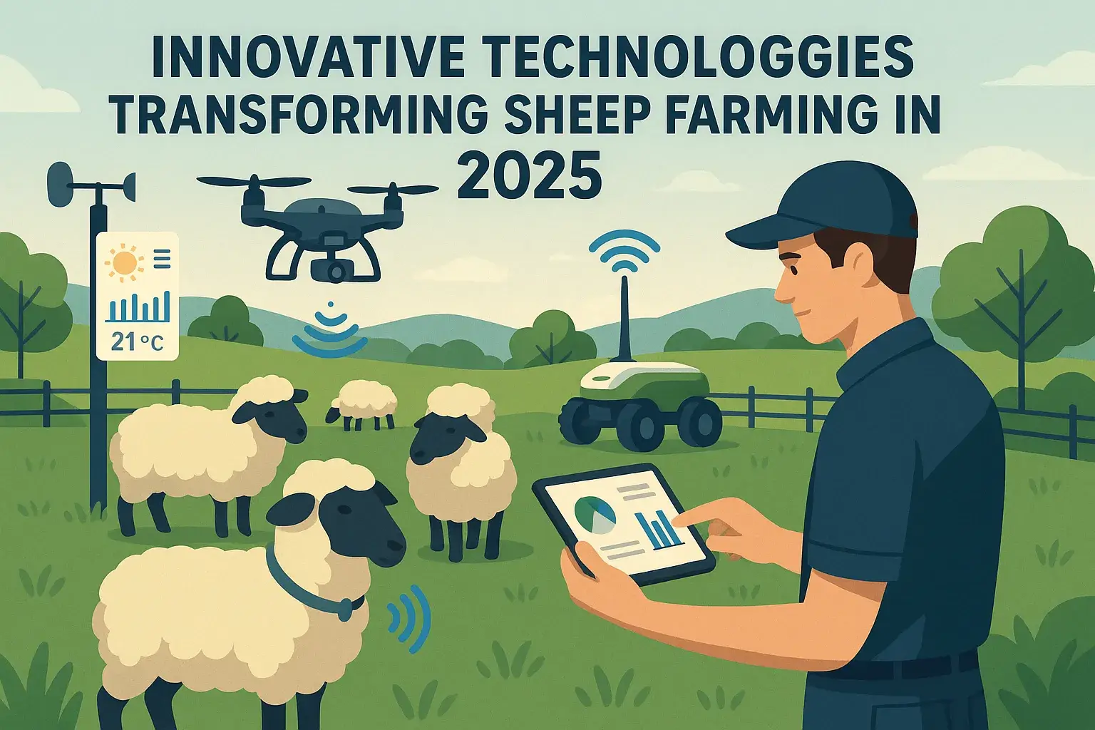 New Technology Transforming Sheep Farming in 2025 - Latest Prompt