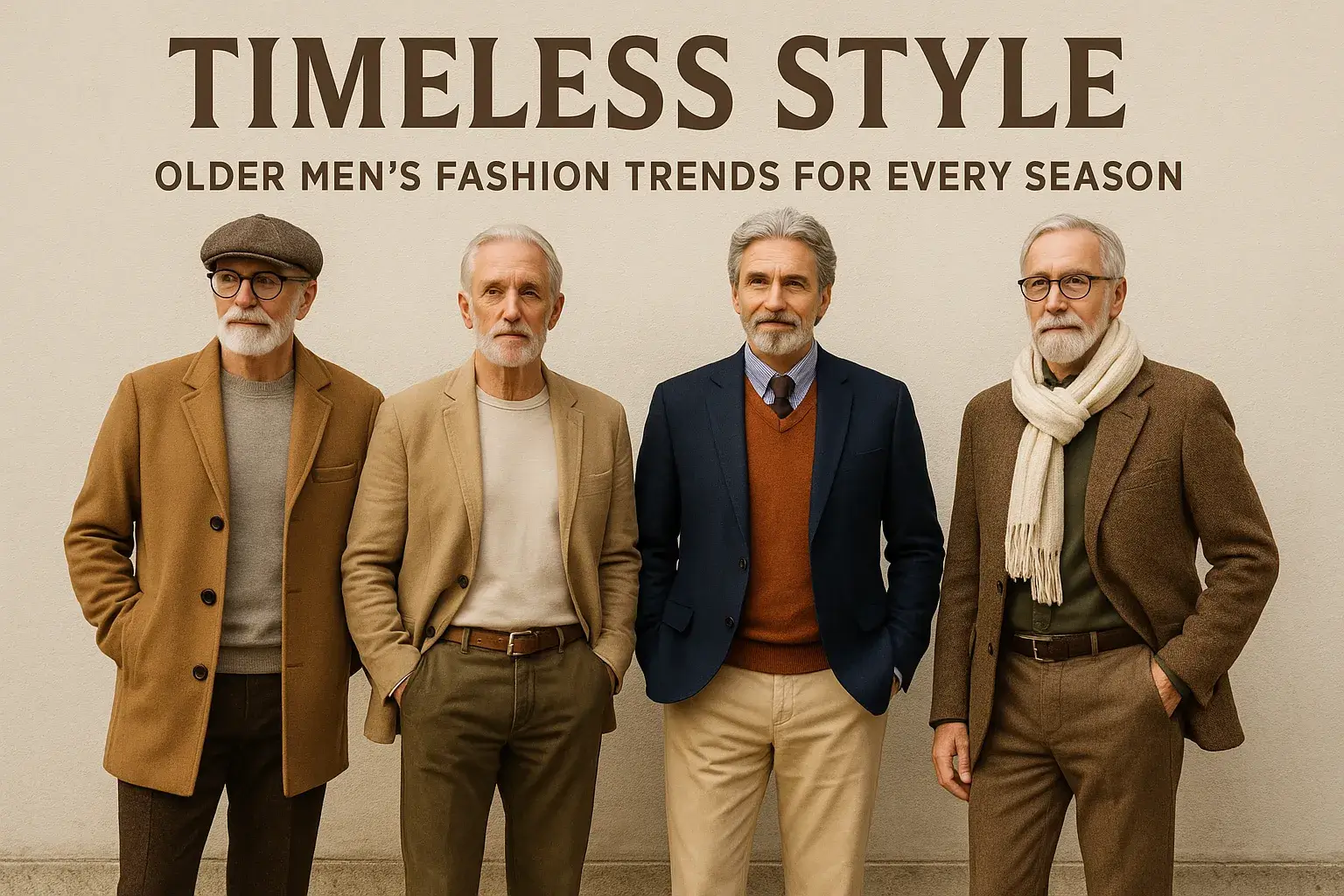 10 Innovative Older Mens Fashion Trends for Every Season